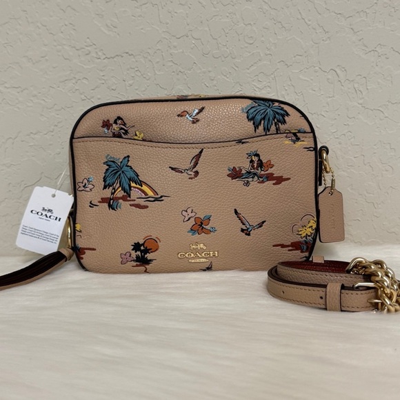 Coach | Bags | Coach Camera Bag With Palm Print | Poshmark
